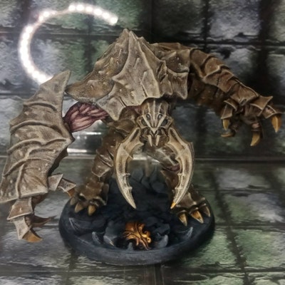 Umber Hulk Miniature Compatible With Dungeons and Dragons - Etsy