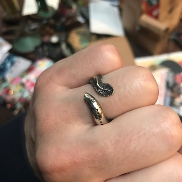 Urnes Serpent Brooch - Etsy