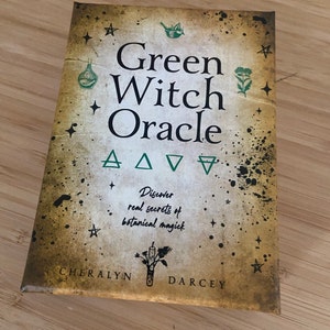 GREEN WITCH Oracle Deck Cards and Guidebook by Cheralyn Darcey - Etsy