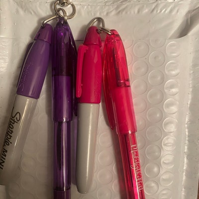 Mini Sharpie for Badge Reel, Nurse Mini Pen Keychain, Badge Reel Mini ...