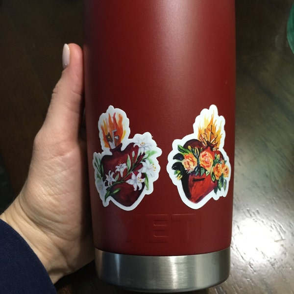 Chaste Heart, Pure Heart of Joseph Watercolor Print, Saint Joseph, 5x7 ...