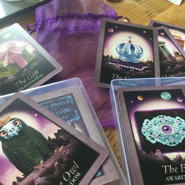 The Phantasmic Oracle. Oracle Deck. Pocket Oracle Cards. Poker Size ...