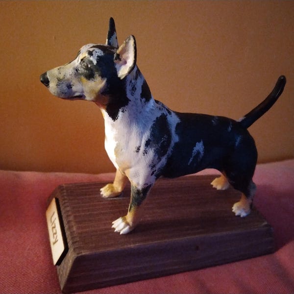 Hand-painted Custom Beagle Statue in Resin - A Unique Work of Art for ...