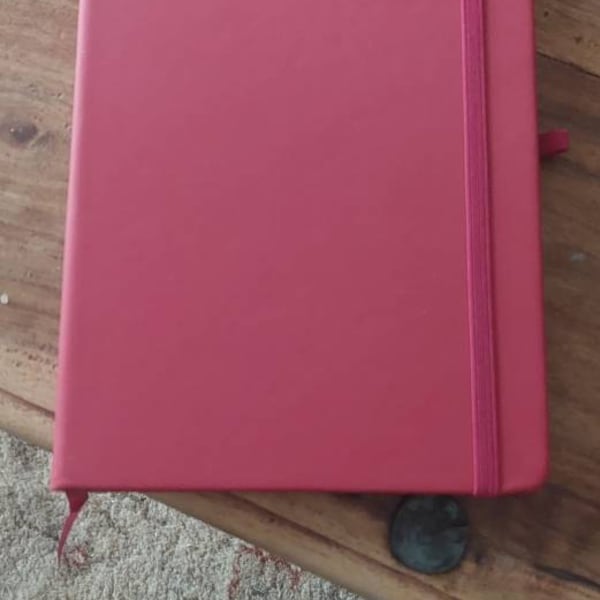 A5 Write Notebook – Plain Paper Hardback Notebook Journal for Home ...