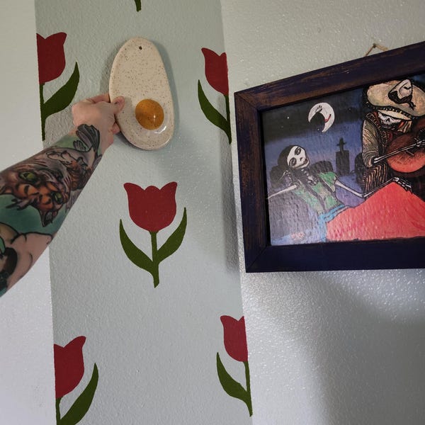 Pot Stirrer With Black Hair - Etsy