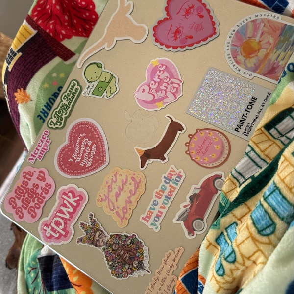 Banned Books Sticker - Sparkly Holographic Pink Retro Bubblegum ...