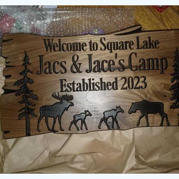 Custom Outdoor Wood Signs Personalized Farmhouse Decor Welcome Sign ...