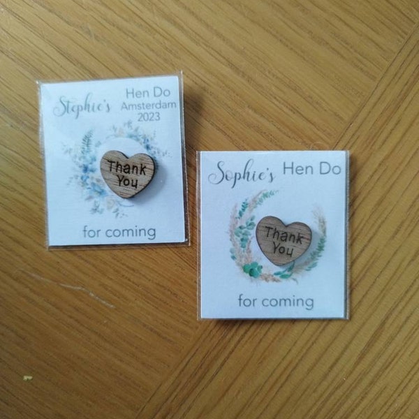 Personalised Hen Do Favours Favors Party Night Weekend Floral Party Bag ...