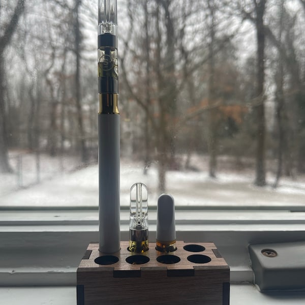 Plywood Vape Cart Holder (for 510 or Airo Pro Carts) - Etsy