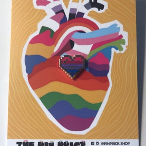 Aromantic Bar Pin Subtle Aro Pride Pin Flag Accessory | Etsy