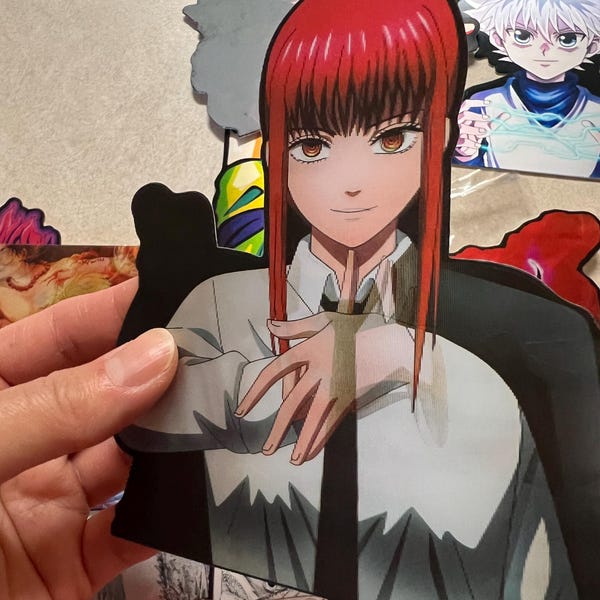 Anime Embroidered Jet Tag Keychain - Etsy
