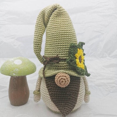 Crochet Patterns GARDENER Gnome Summer Gnome Flower Gnome - Etsy