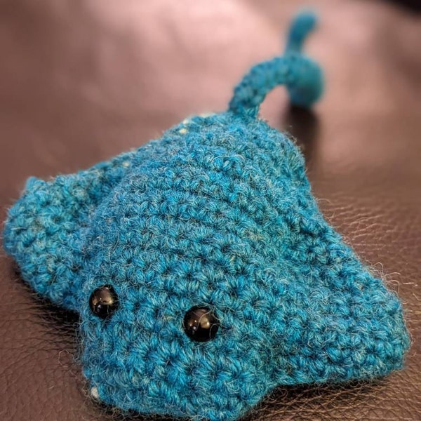 NO SEW Crochet Amigurumi Ray Pattern, Sting Ray, Manta Ray, Fish ...