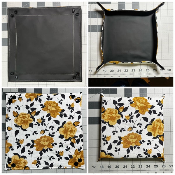 Fabric Tray Sewing Pattern // Includes Four Sizes // With Video ...