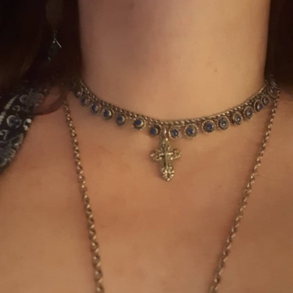 Vintage Religious Filigree Charm Bracelet Sterling Silver Catholic ...