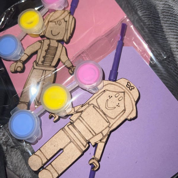 Paint Your Own Gaby / Doll House Character Craft Kit / Birthday Party ...