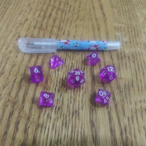 10D8 10 Eight Sided 16mm Blank White Dice RPG Gaming | Etsy