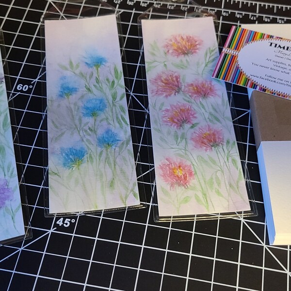 Watercolor Bookmarks - 25 Cold Press Paper Art Supplies Strathmore ...
