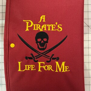 A Pirate's Life for Me Machine Embroidery Design Skull Saings ...