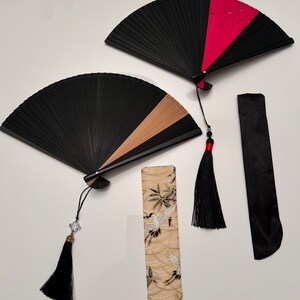 Handmade Japanese Paper Fan Japanese Vintage Uchiwa - Etsy