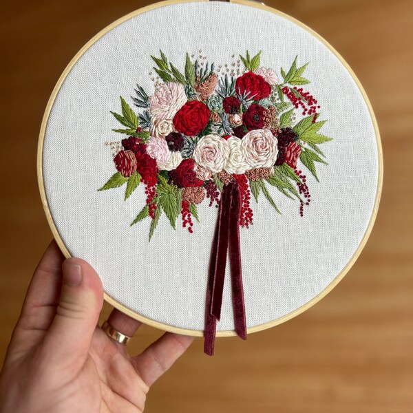 Custom DIY Baby Name Embroidery Kit / Baby Name Sign Embroidery Hoop ...