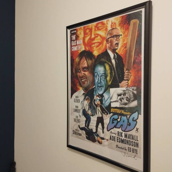 Red Dwarf 'ace Rimmer' Signed Limited Edition A3 Vintage Poster. Retro ...