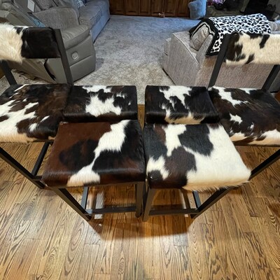 Genuine Cowhide Wedding Branding With Driftwood Rustic Frame - Etsy