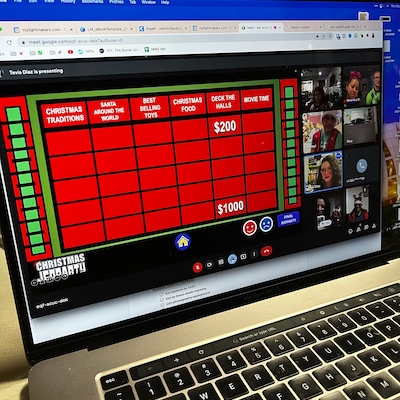 Christmas Jeoparty Powerpoint Game Christmas Jeopardy Game Christmas ...