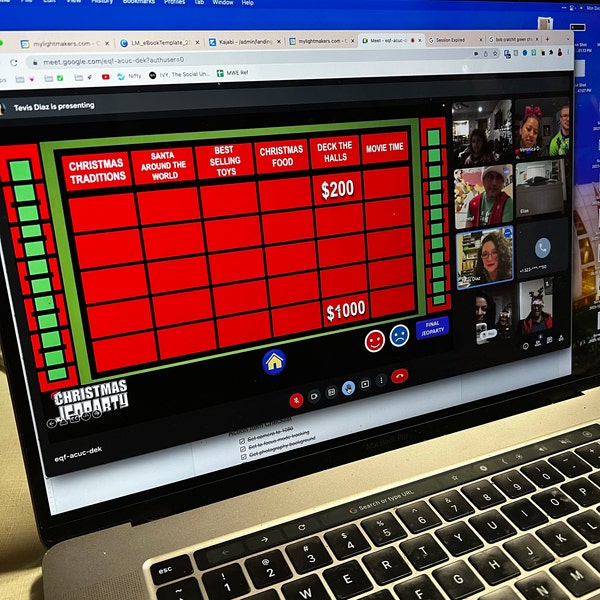 Christmas Jeoparty Powerpoint Game || Christmas Jeopardy Game ...