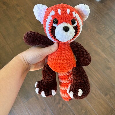 Crochet Red Panda Pattern Amigurumi Red Panda Pattern Panda Diy Toy ...