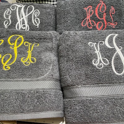 Heirloom Monogram Embroidery Font Set Instant Download - Etsy