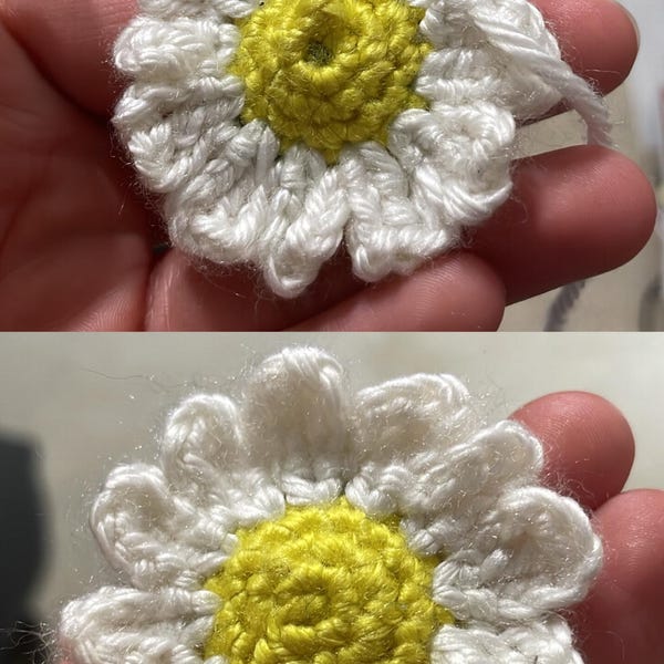 Amigurumi Daisy Flower Crochet Pattern, Daisy Flower Crochet Pattern ...