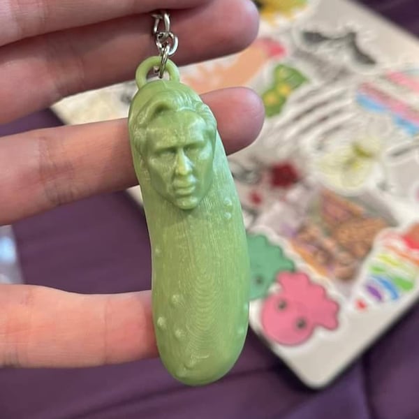 Picolas Cage Keychain / Nicolas Cage - Etsy
