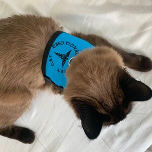 Emotional Support Cat Vest - Etsy