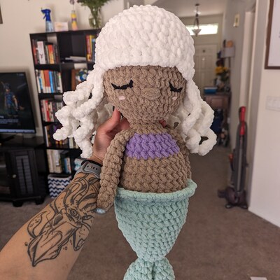 The Original Merbabies Amigurumi Pattern Crochet Merbaby - Etsy