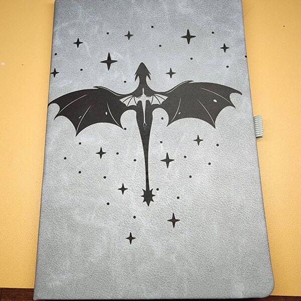 Fourth Wing Dragon Stencil Spines SVG/PNG File - Etsy