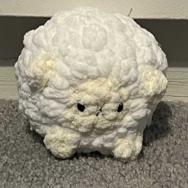 Crochet Sheep Puff Plushie PATTERN - Etsy
