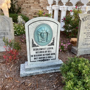 Jason Voorhees Friday the 13th Tombstone Halloween Prop Life - Etsy