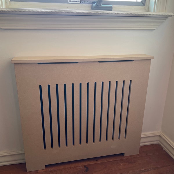 AURORA Modern Unfinished Radiator Cover Cabinet, High Quality Medex ...