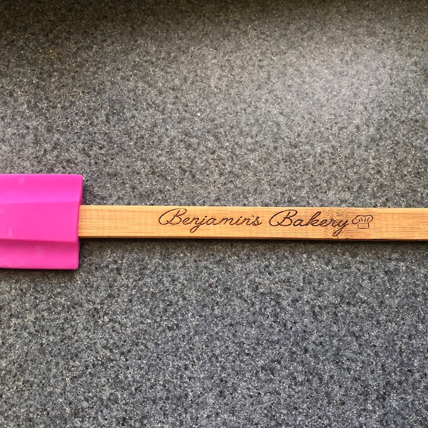 Personalized Baking Utensils - Engraved Cooking Spatula - Custom ...