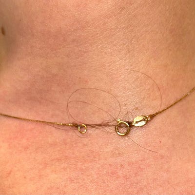 14K Gold Necklace, 14K Gold Chain, Solid Gold Necklace, Solid Gold ...