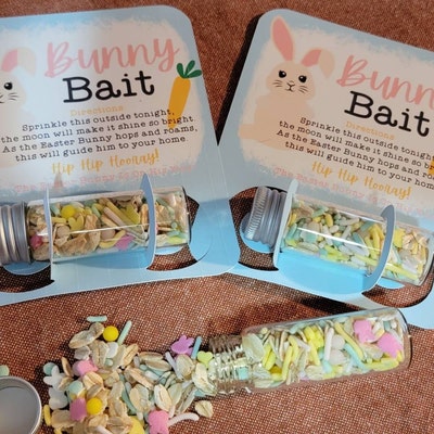 Bunny Bait Card PNG, Bunny Food Printable PNG File, Easter Card, Easter ...