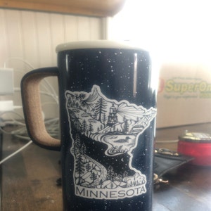 Minnesota State 4" Weatherproof and Durable, Outdoor Sticker, Travel ...