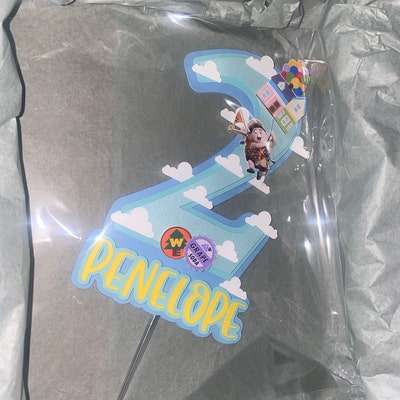 Pixar up Cake Topper, up Movie Birthday, UP Birthday Decor - Etsy