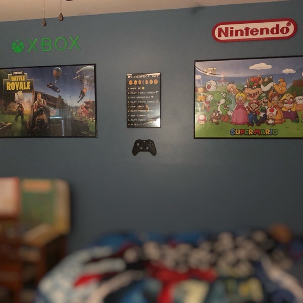 2ft or 4ft HUGE Nintendo Nintendo Switch Video Game Logo Sign (man Cave ...