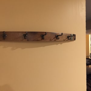 Wine Barrel Stave Coat Rack or Pot Rack - Etsy
