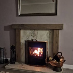 Fire Surround Many Size Variations Hand Crafted Oiled Fixings Included ...