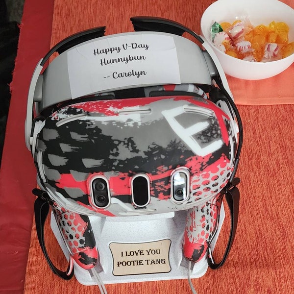 Personalized Headphone Stand, Custom Gamertag Light Sign Headset Holder ...