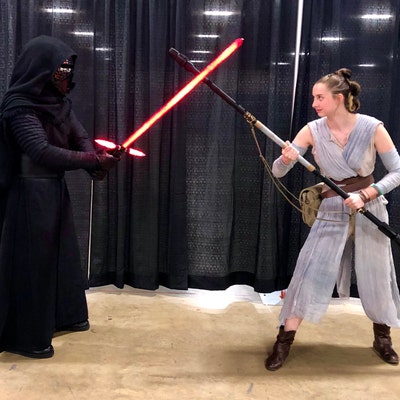 Rey's Quarterstaff Star Wars VII TFA the Force Awakens Cosplay Prop ...