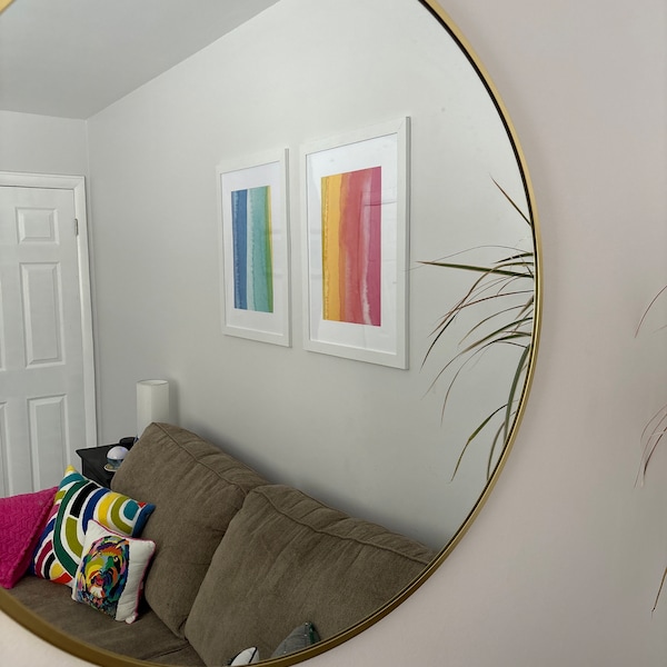 Bright Wall Art, Vibrant Watercolor Painting, Printable Download ...